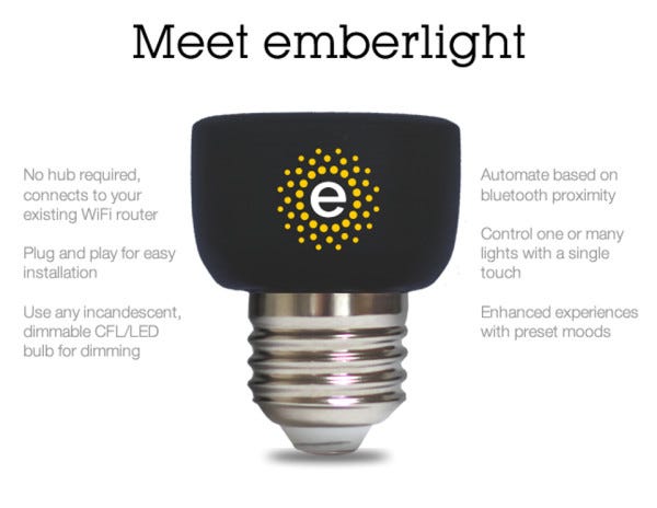 Emberlight Turns Dumb Bulbs Into Smart Lights | by TheCoolist | Medium