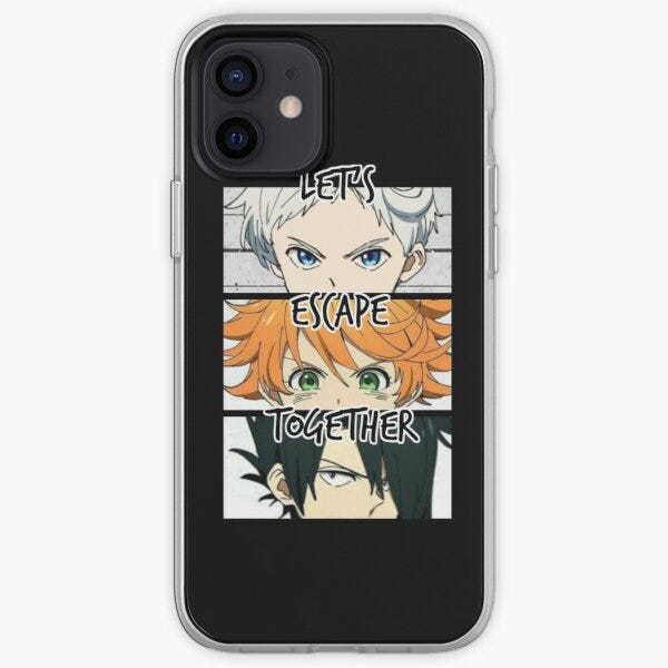 The Promised Neverland Cases — The Promised Neverland iPhone Soft Case ...