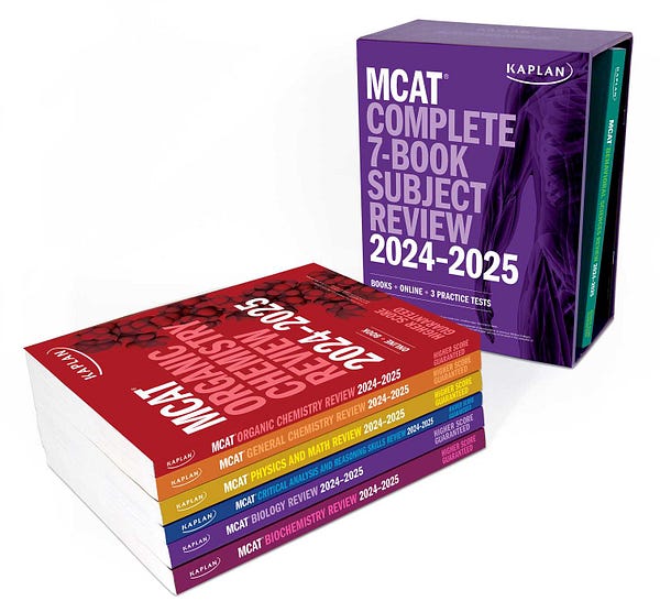 READDOWNLOAD#] MCAT Complete 7-Book Subject Review 2024–2025 Set ...
