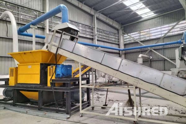 Waste Shredding Plant for Sale - GEP ECOTECH - Medium