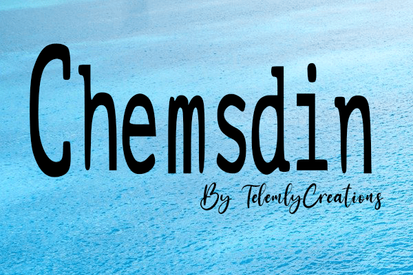 Chemsdin Font By Chloechroma Apr 2024 Medium