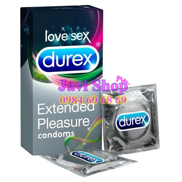 Bao cao su keo dai thoi gian Durex Extended Pleasure | by Javi Shop | Medium