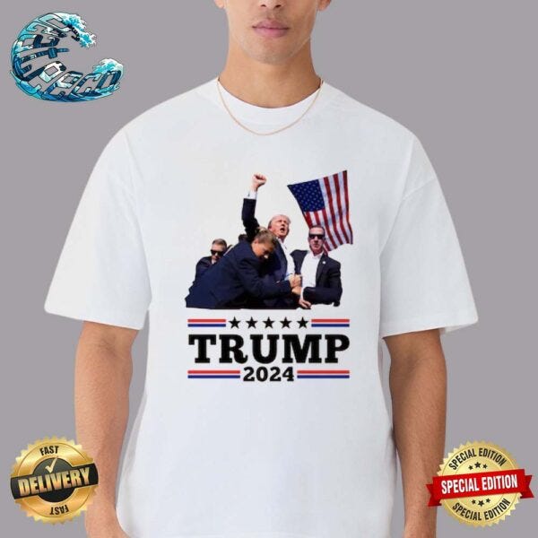 2024 Donald Trump Attempted Assassination Of Donald Trump Vintage T ...