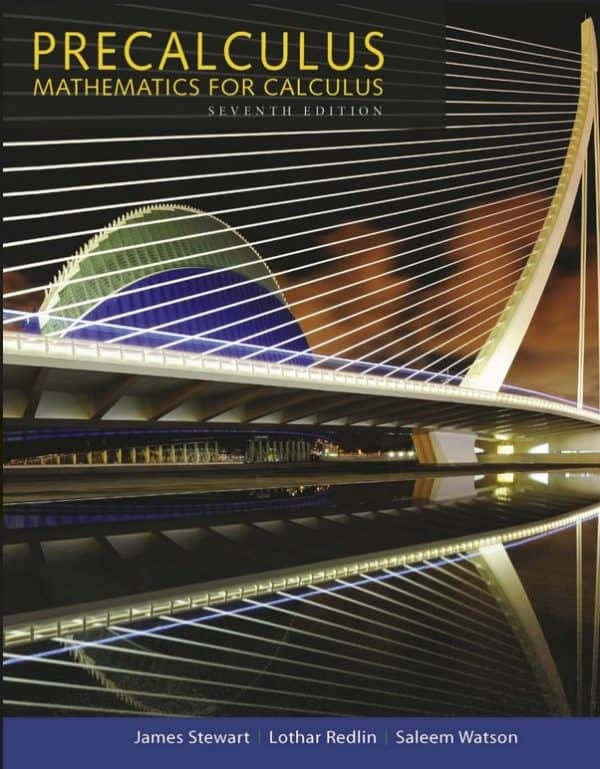Precalculus: Mathematics for Calculus (7th Edition) — Stewart/Redlin ...