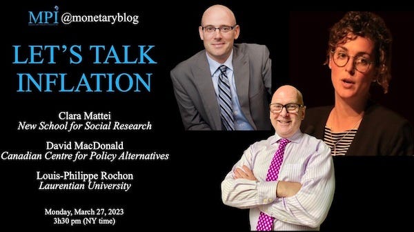 Let’s Talk Inflation 3/27/23 webinar — available on YouTube - Monetary ...