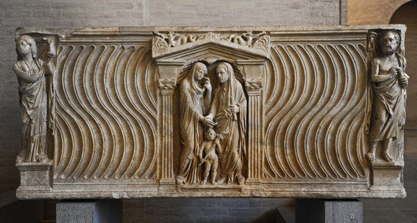 Roman Sarcophagi. A sarcophagus is a coffin embellished… | by Muse ...