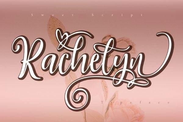 Rachelyn Font Free Download | by Isabellainnovista | Medium