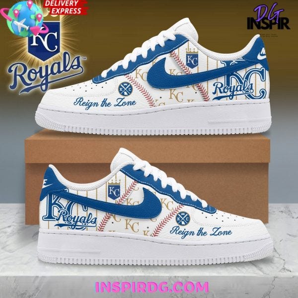 Kansas City Royals Reign The Zone Limited Edition Nike Air Force 1 | by ...