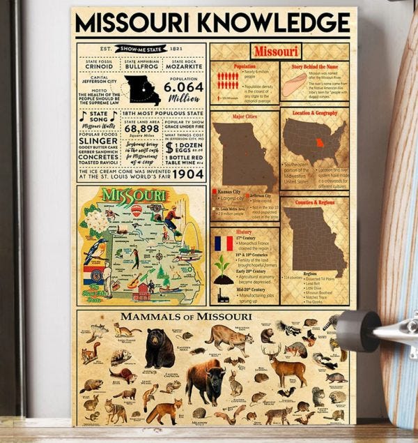 [Review] Cool Missouri Knowledge Poster | by Oceane | Medium