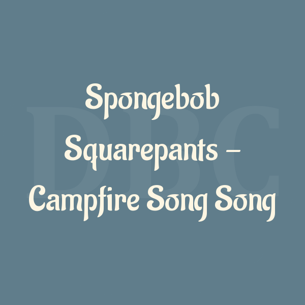 Spongebob Guitar Chords