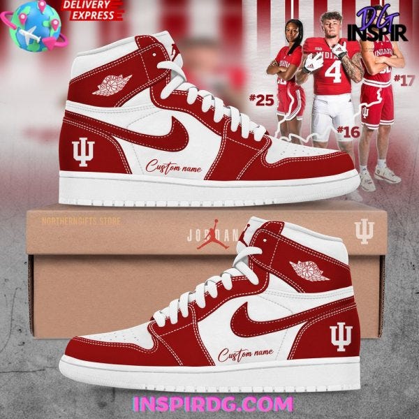 Indiana Hoosiers Custom Nike Air Jordan 1 | by Raymondalley | Oct, 2024 ...