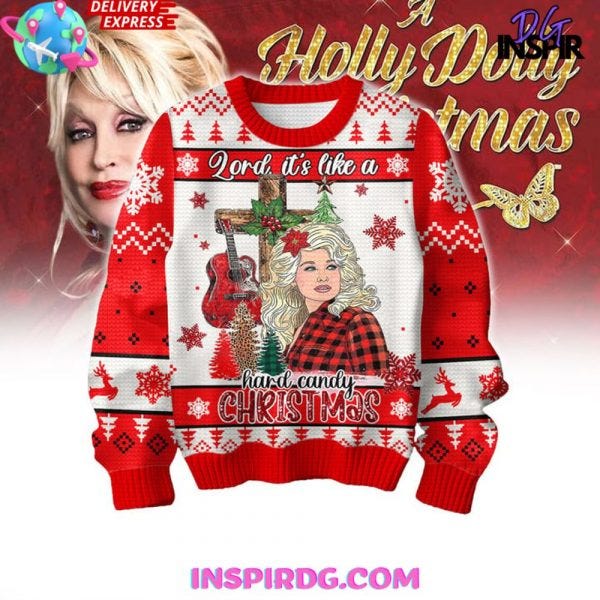 A Holly Dolly Parton Christmas Special Edition Sweater | by ...