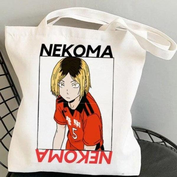 Haikyuu Bags — Tote Bag Nekoma Official Merch HS0911 - Haikyuu Merch ...
