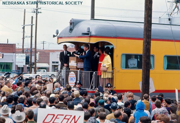 Senator Robert Kennedy’s Epic Whistle Stop Tour Across Nebraska | by ...