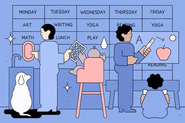 Remote Learning Round-Up: Schedules & Routines | by Dana B Silverberg ...