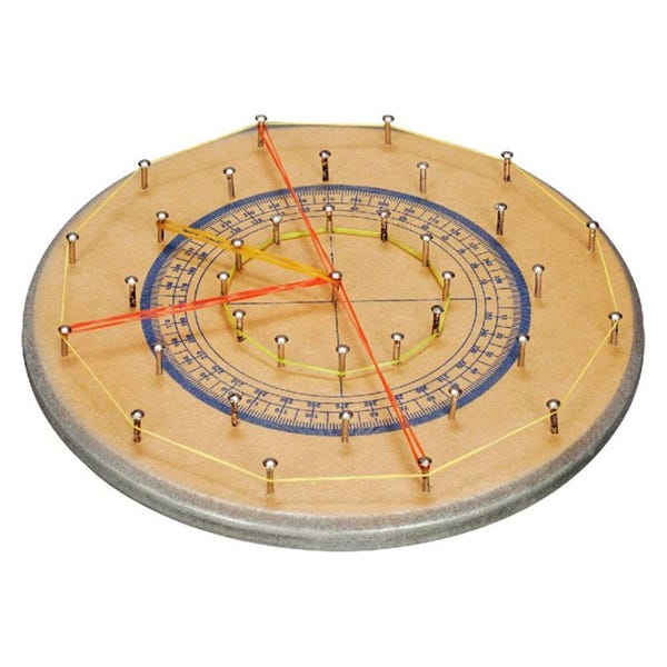 Geo Board-Circle (Wooden) Manufacturer, Supplier and Exporter in India ...