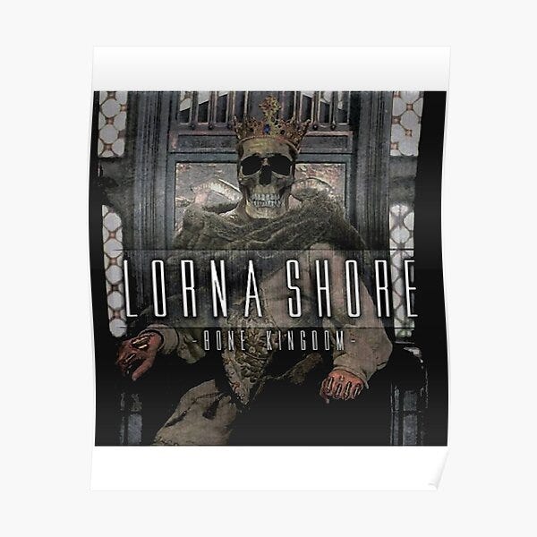 Lorna Shore Posters — Bone Kingoom Deathcore Poster Wall Decor - Lorna ...