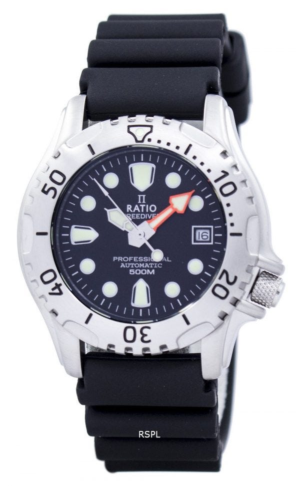 The Ratio II Free Diver Professional 500M Automatic 32GS202A Men’s ...