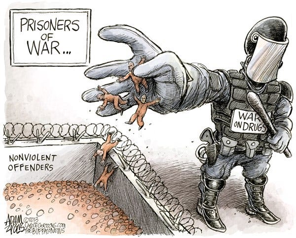 Ending Mass Incarceration requires ending Drug Prohibition | by Joseph ...