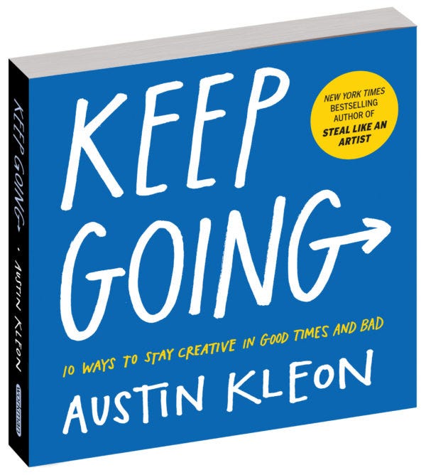 “Keep Going” — a Book Just When It's Most Needed | by Sandy Chiu | Medium