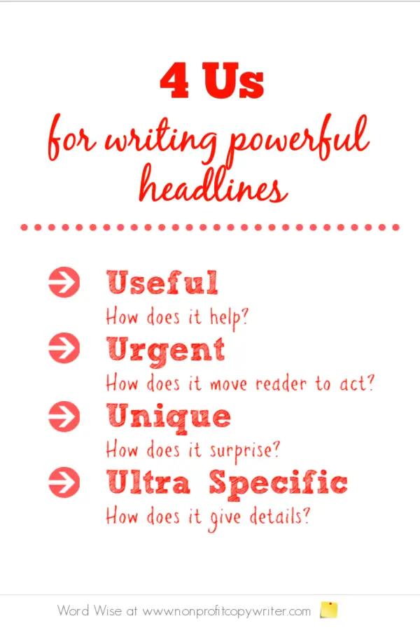 Use This Handy Checklist for Writing Powerful Headlines | by Kathy ...