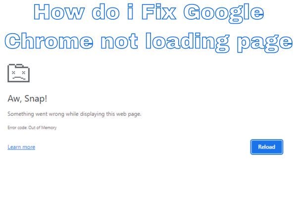 How do i Fix Google Chrome not loading page | by Suraj Yadav | Medium