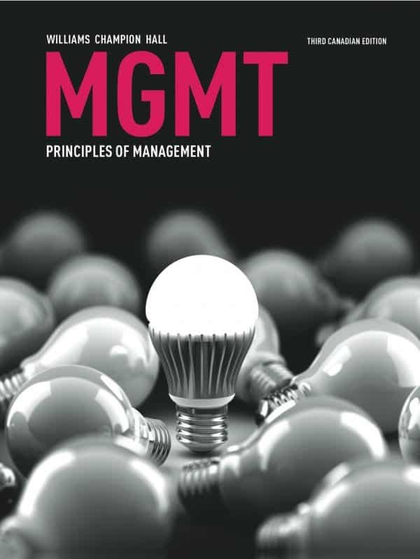 MGMT: principles of management (3rd Canadian Edition) — eBook | by ...