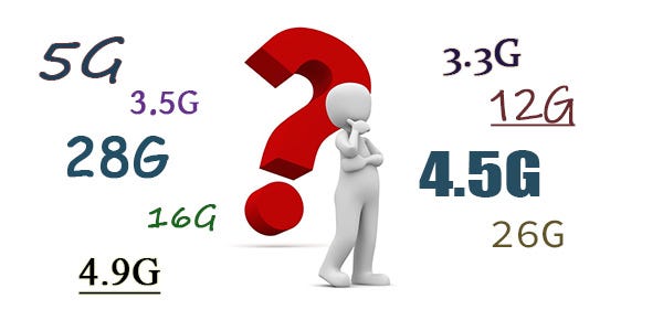 5G for dummies 之搞清楚那些「G」 | by 思考 (hkxforce) | Medium