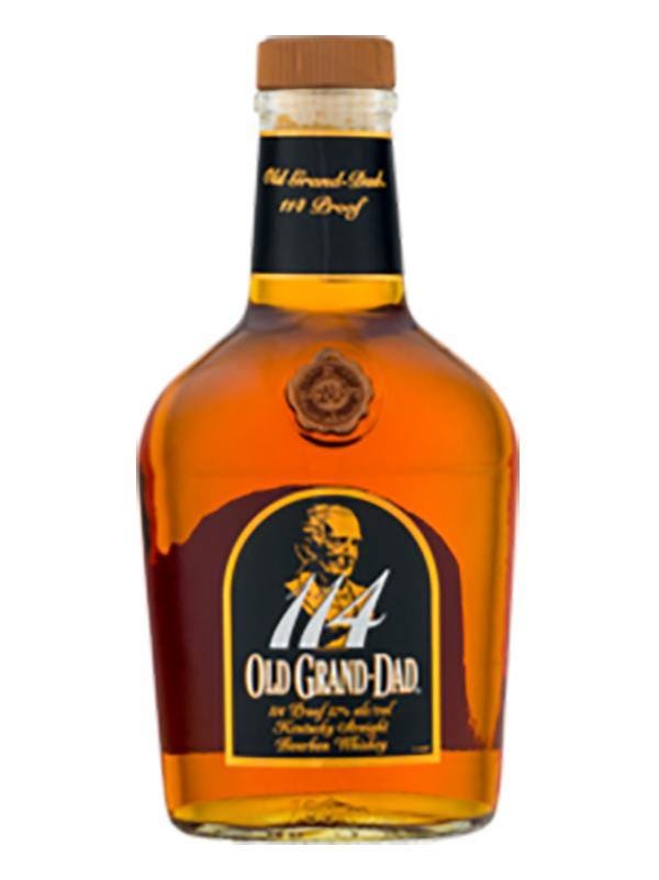 Old Grand Dad 114 Barrel Proof Bourbon Whiskey | Liquor Store | Del ...