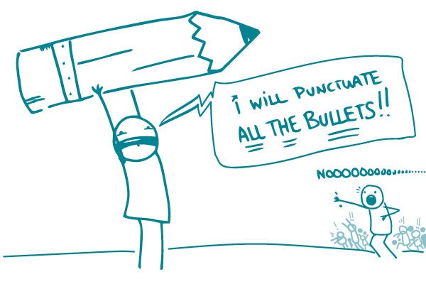 Frequently Asked Question: How do I punctuate a bulleted list? | by ...