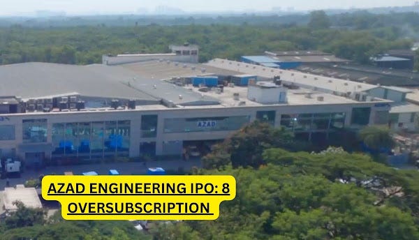 Azad Engineering IPO: 80.42x Oversubscription Day 3 | by Vinaygadekar | Dec, 2023 | Medium