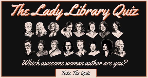 QUIZ: The Lady Library Quiz. Find your kindred spirit in a female… | by ...