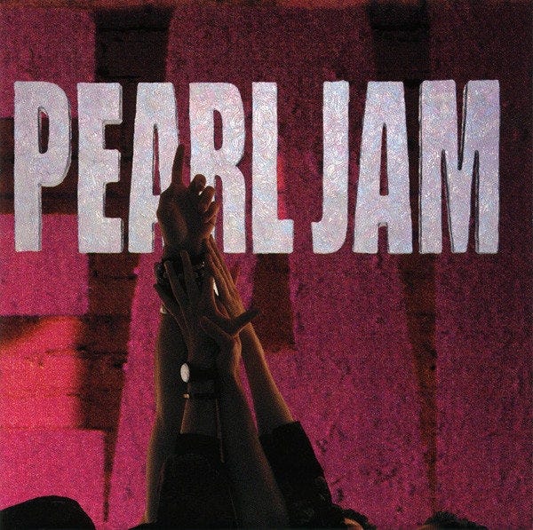 1992 in Albums: Ten, by Pearl Jam | by Bernard O'Leary | The Riff | Medium