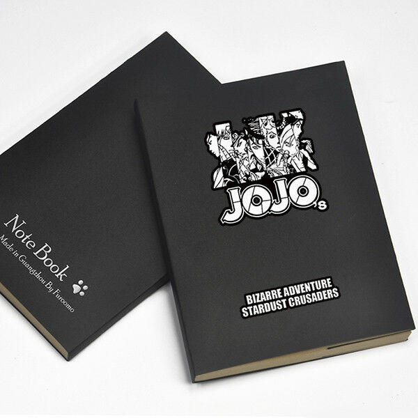 JJBA Notebook Diary Journal Memo - The Official JJBA™ Merchandise Store ...
