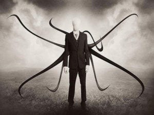 Slenderman Contre Venom Slender Man Vs Venom | TikTok