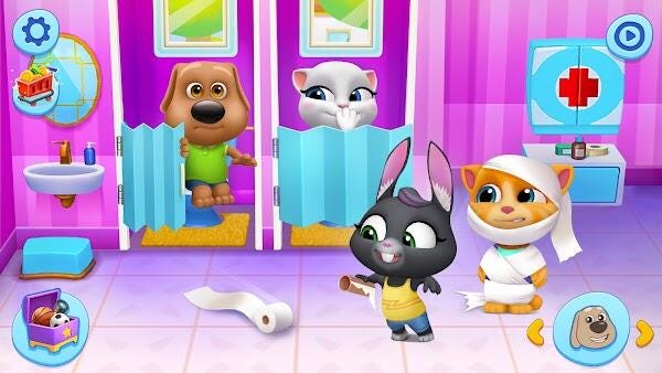 My Talking Tom 2 MOD APK (Unlimited money, diamonds) | by AHMED KAZEKA ...