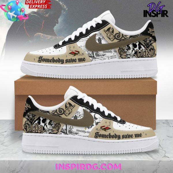 Jelly Roll Somebody Save Me Limited Edition Nike Air Force 1 | by ...