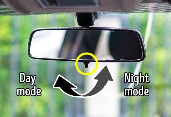 How do Day/Night rear view mirrors work? | by Camparkcam | Medium