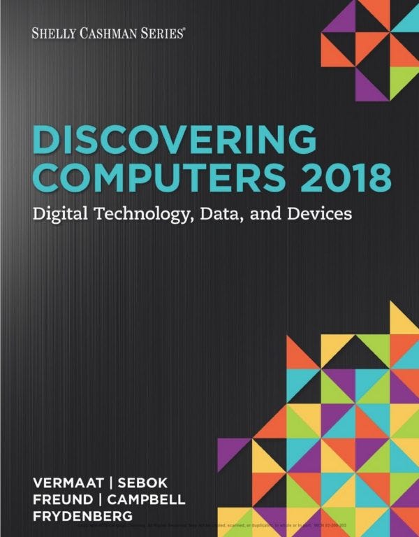 Discovering Computers 2018 Digital Technology Data And Devices