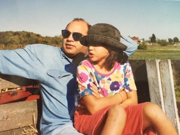 Dear Dad, maybe you’re the bird. Maybe you’re the bird. The one I see ...