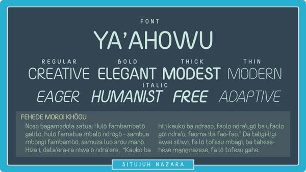 Yaahowu Font | by Graceglimmer | May, 2024 | Medium