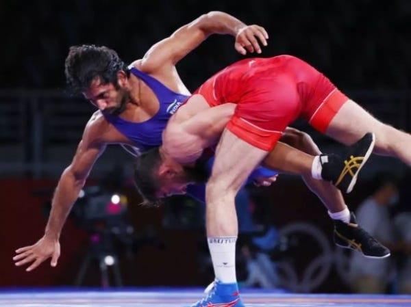 Tokyo Olympic bronze medalist Bajrang Punia to skip wrestling world ...