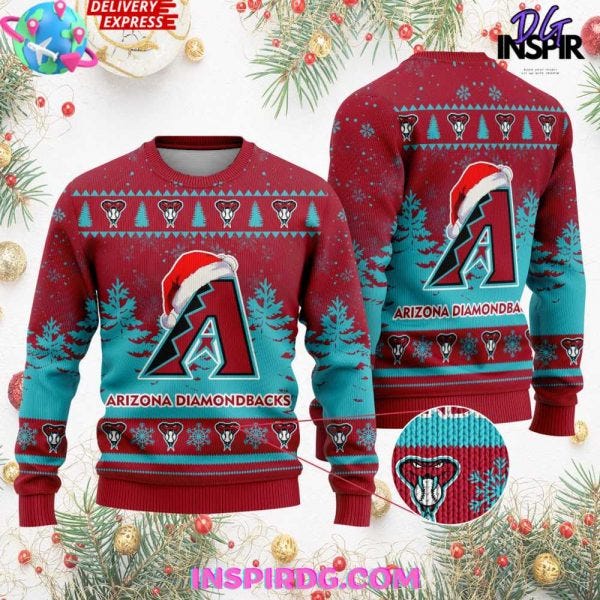 Arizona Diamondbacks Christmas Holiday 2024 Sweater | by InspirDG | Oct ...