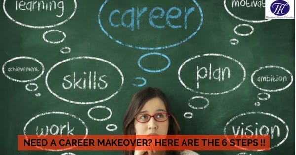 6 Steps for a Career Makeover..!! | by Morpheus Consulting | Medium