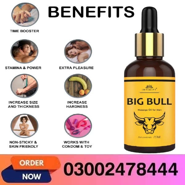 Intimify Big Bull Penis Oil In Pakistan — 03002478444 | by ...