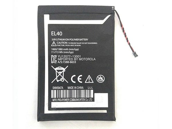 Battery replacement for Motorola EL40 cell phone battery | by ...