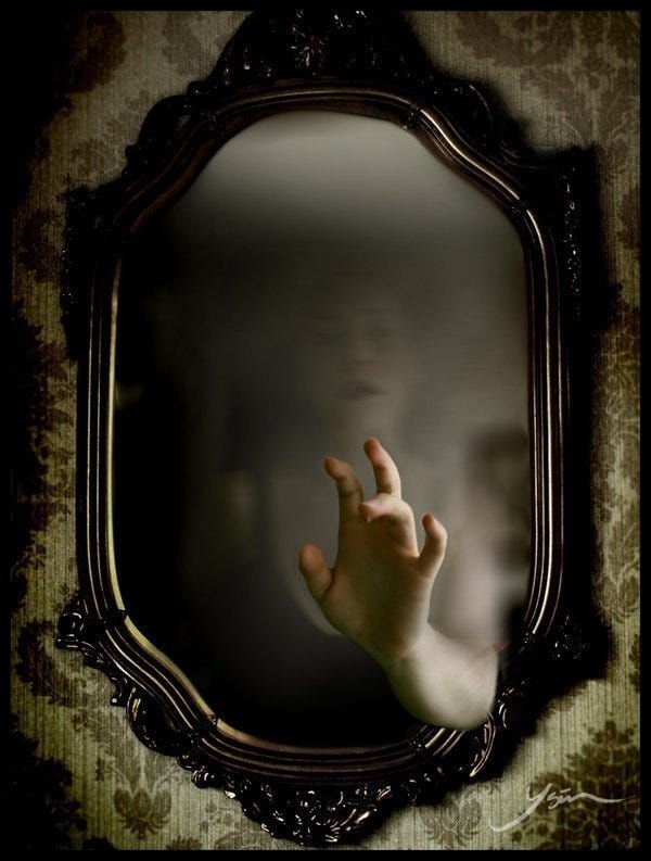 Encounter with the Devil from the Mirror. (Gnosis, or the Heart of an ...