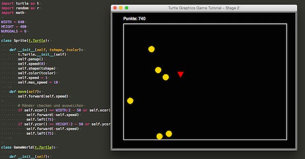 Spieleprogrammierung mit Pythons Turtle-Modul (Teil 2) | by Jörg Kantel ...