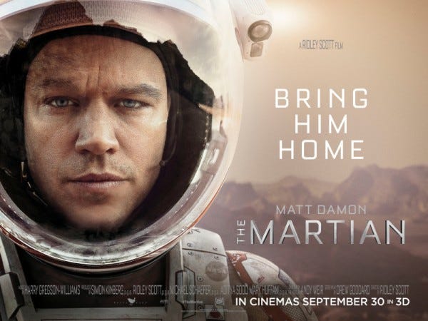 Go Into The Story Movie Analysis: The Martian | by Scott Myers | Go ...