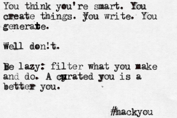 #hackyourself | by Bruce Alderson | The Hacker Ethic | Medium